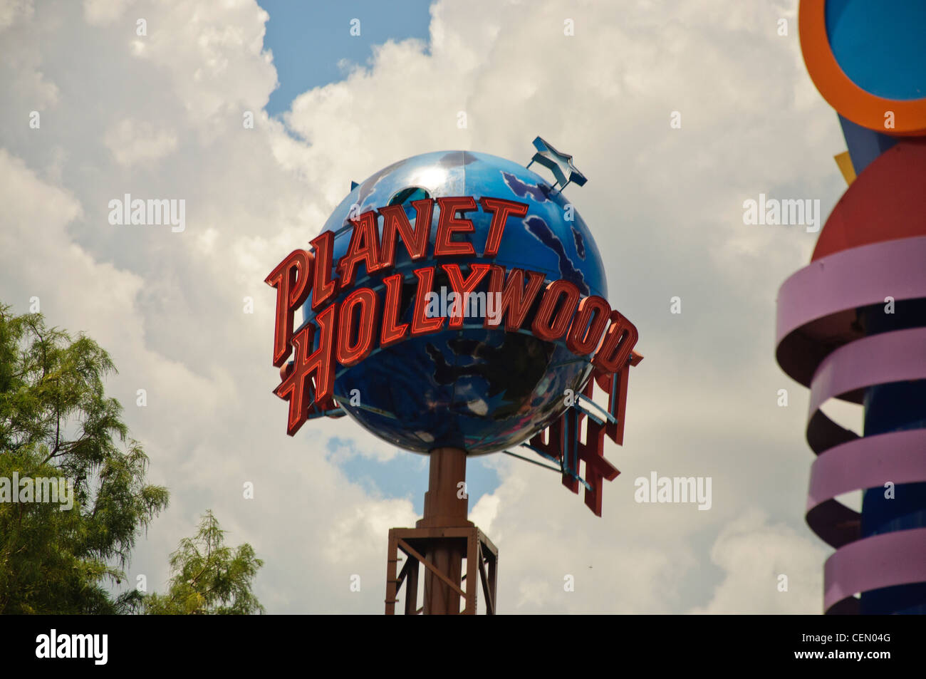 walt disney world resort parks downtown disney planet hollywood Stock ...