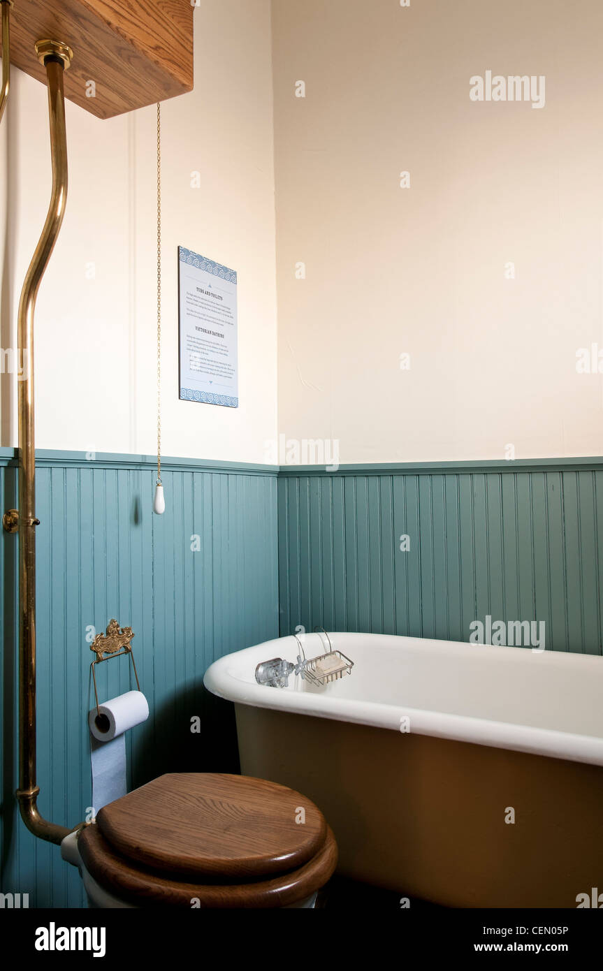 Bathroom, Astor House Museum, Golden, Colorado Stock Photo - Alamy