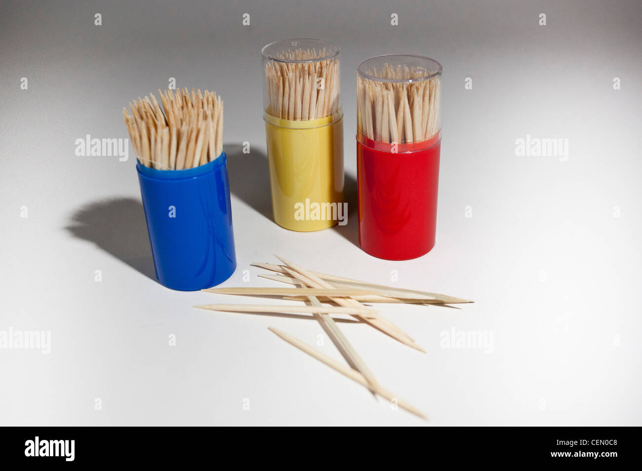 Wooden toothpicks hi-res stock photography and images - Alamy