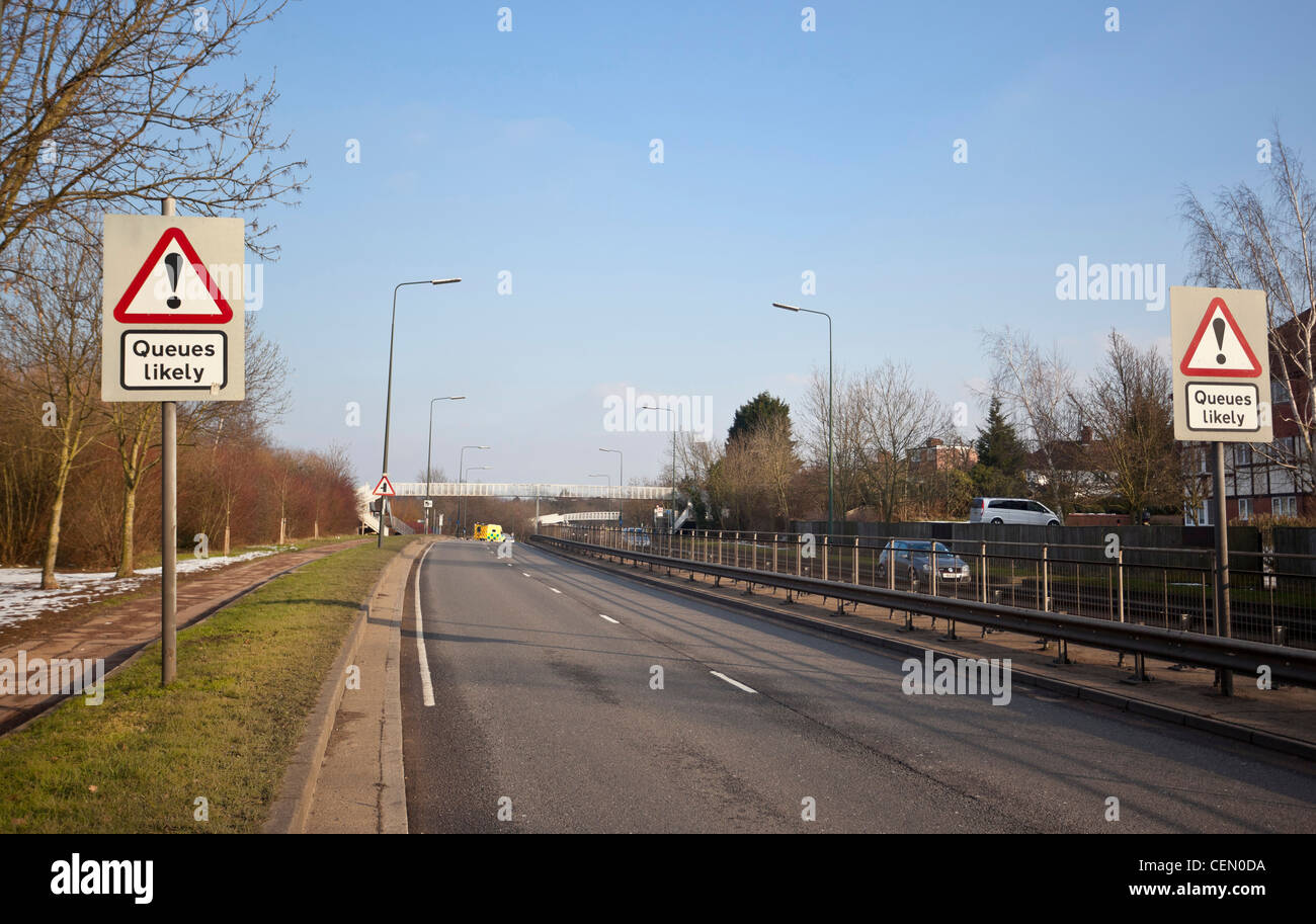 Dual Carriageway Sign Stock Photos & Dual Carriageway Sign Stock Images ...
