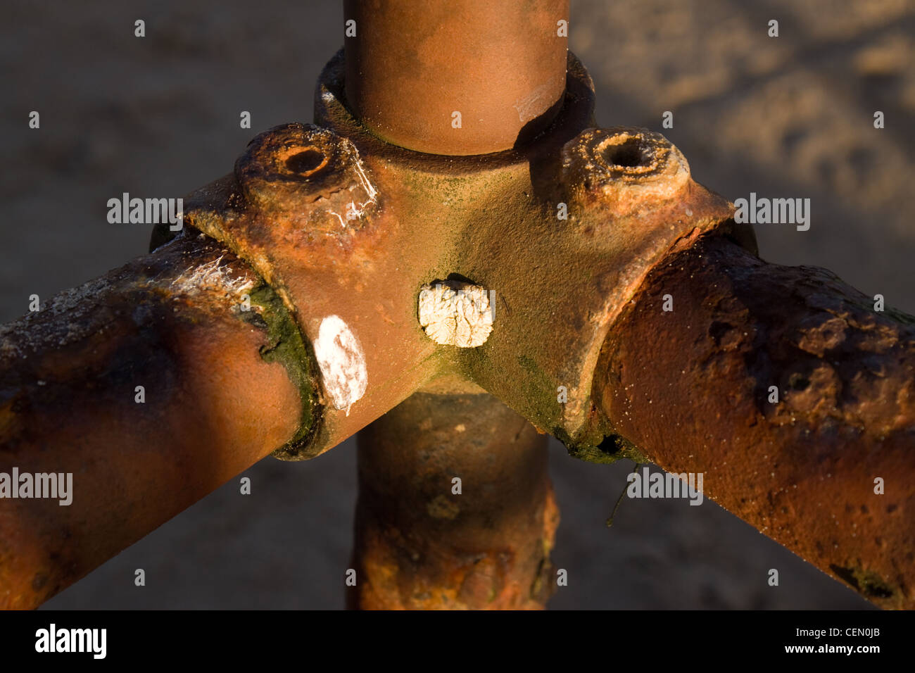 Detail old metal bars hi-res stock photography and images - Alamy