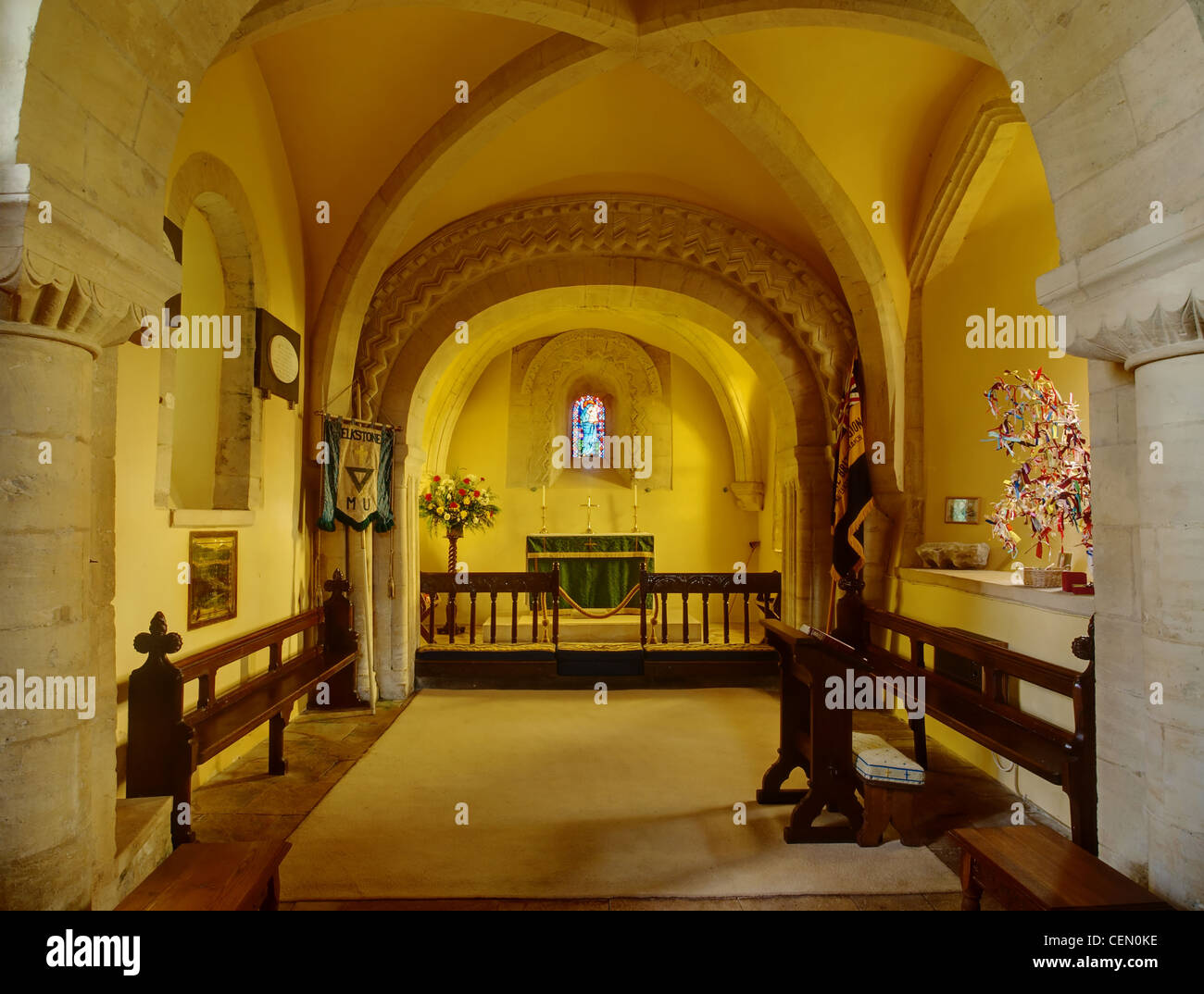 St John the Evangelist, Elkstone, Gloucestershire Stock Photo - Alamy
