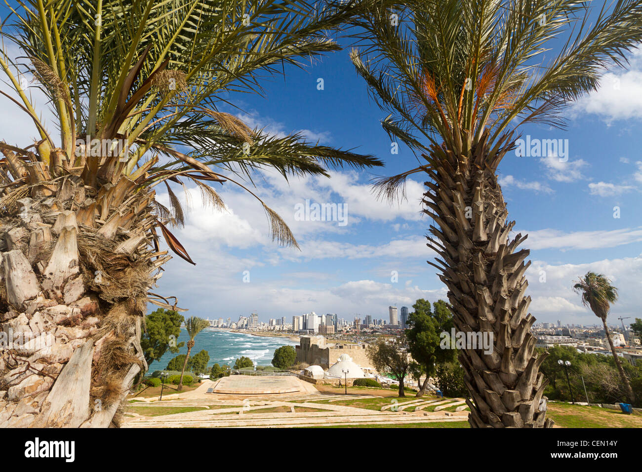 Jaffa slope park hi-res stock photography and images - Alamy