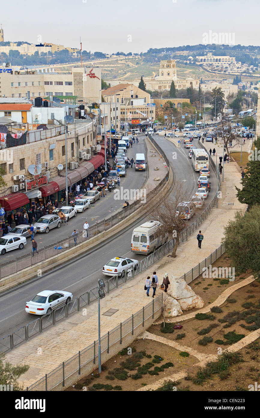 Jerusalem street hi-res stock photography and images - Alamy