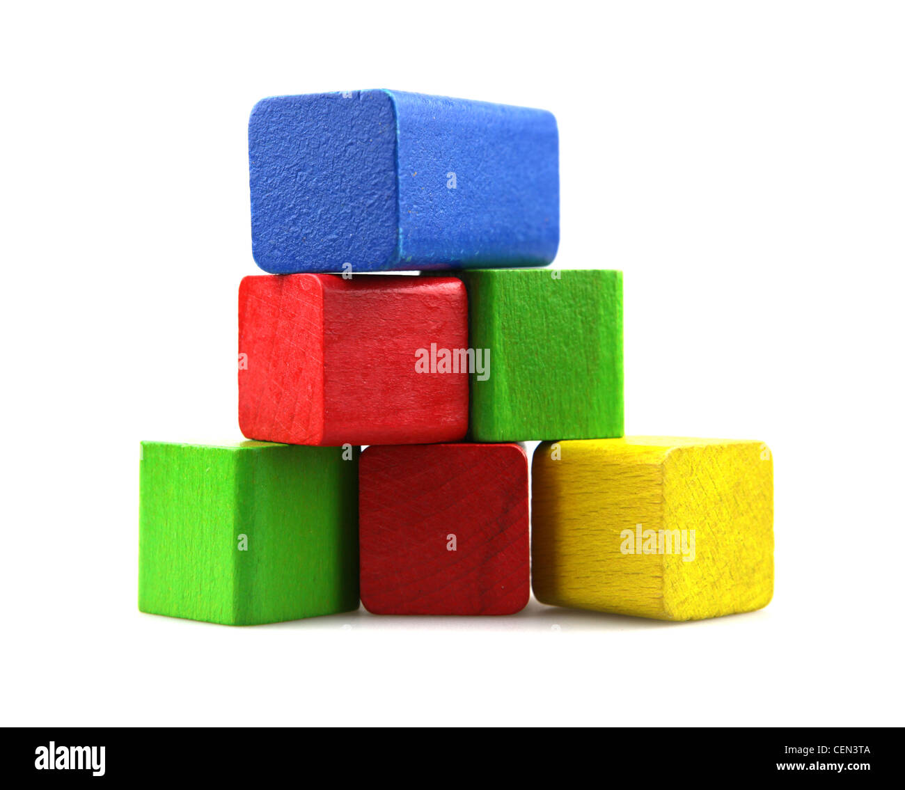 Wooden building blocks Stock Photo - Alamy