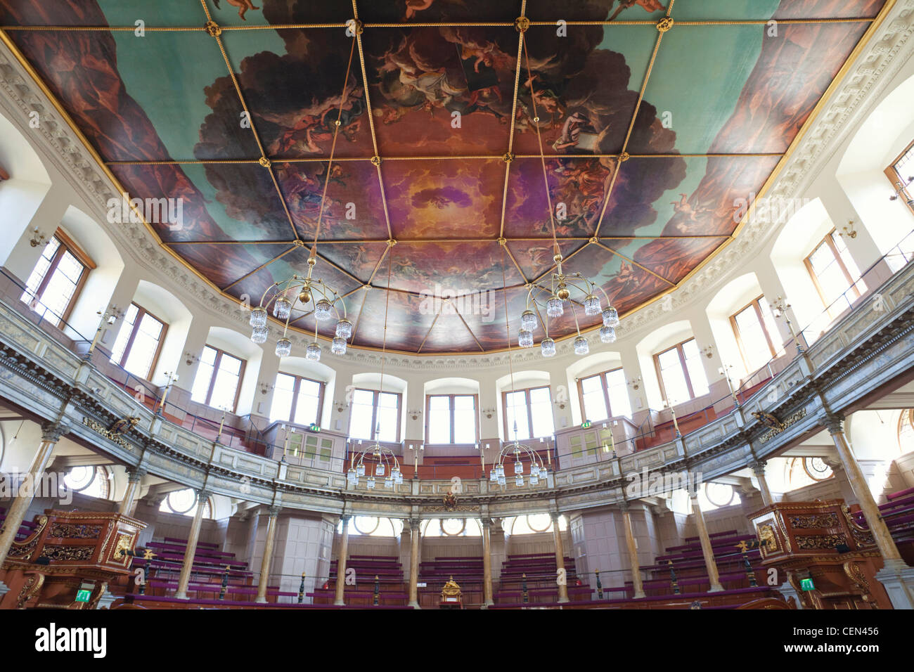 Sheldonian theatre interior hi-res stock photography and images - Alamy