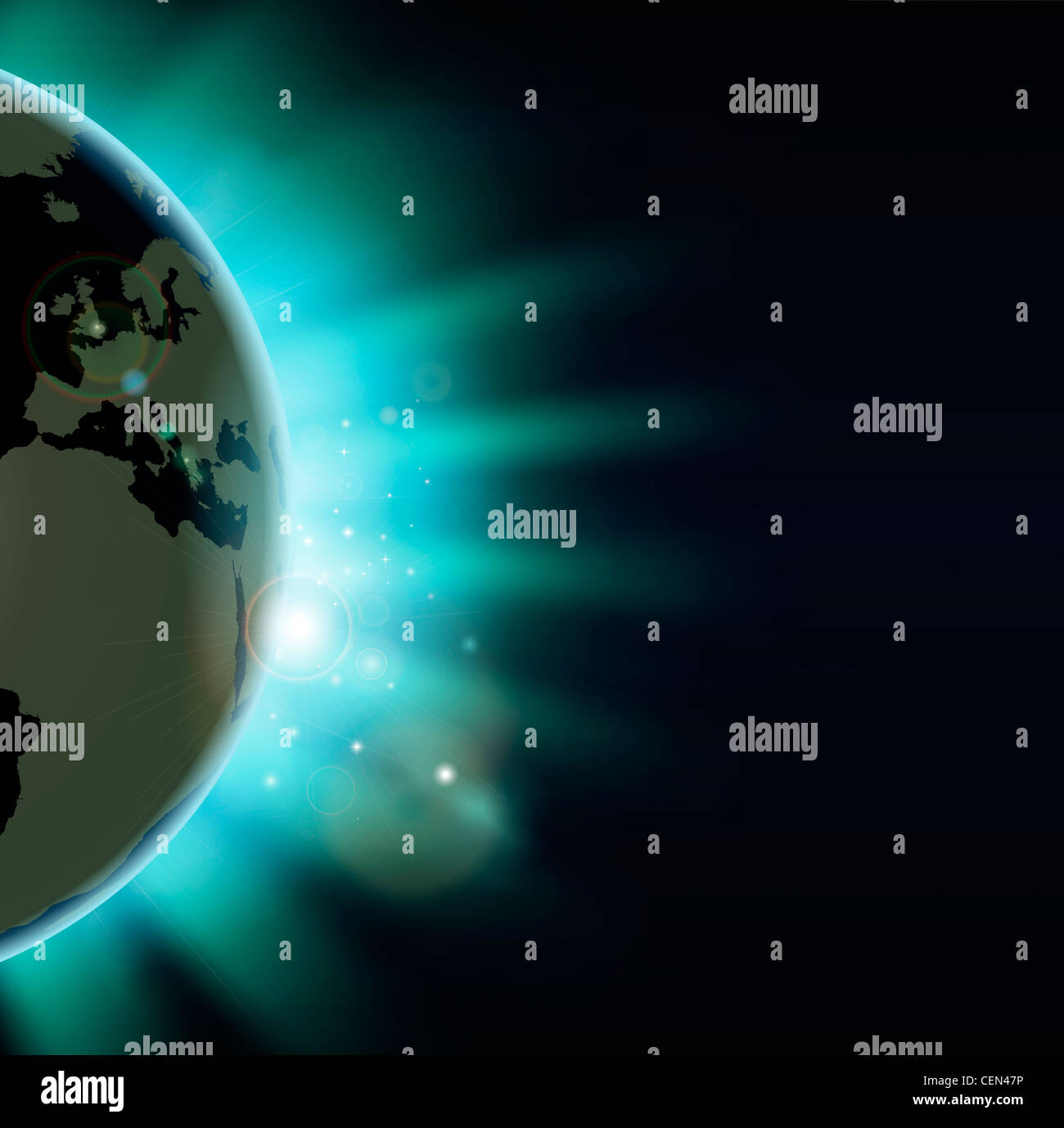 Solar map of the world hi-res stock photography and images - Alamy