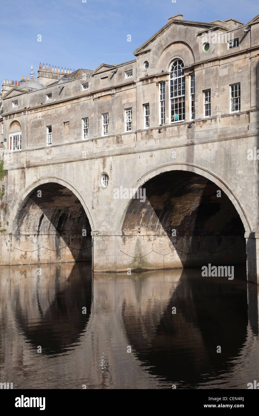 England, Somerset, Bath, River Avon and Pulteney Bridge Stock Photo - Alamy
