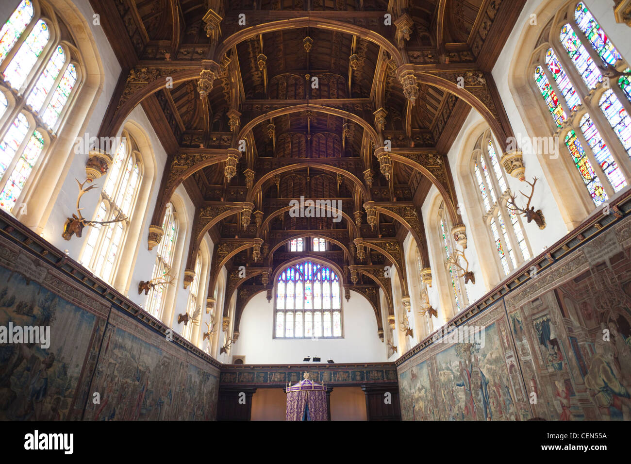 England, London, Hampton Court Palace, The Great Hall Stock Photo - Alamy