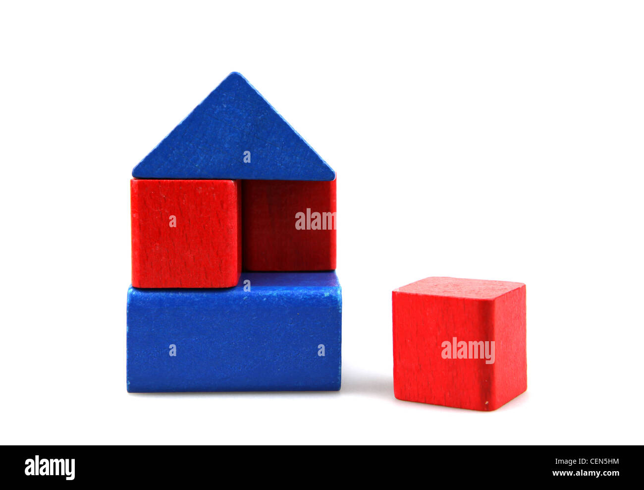 Three vertical buildings Cut Out Stock Images & Pictures - Alamy