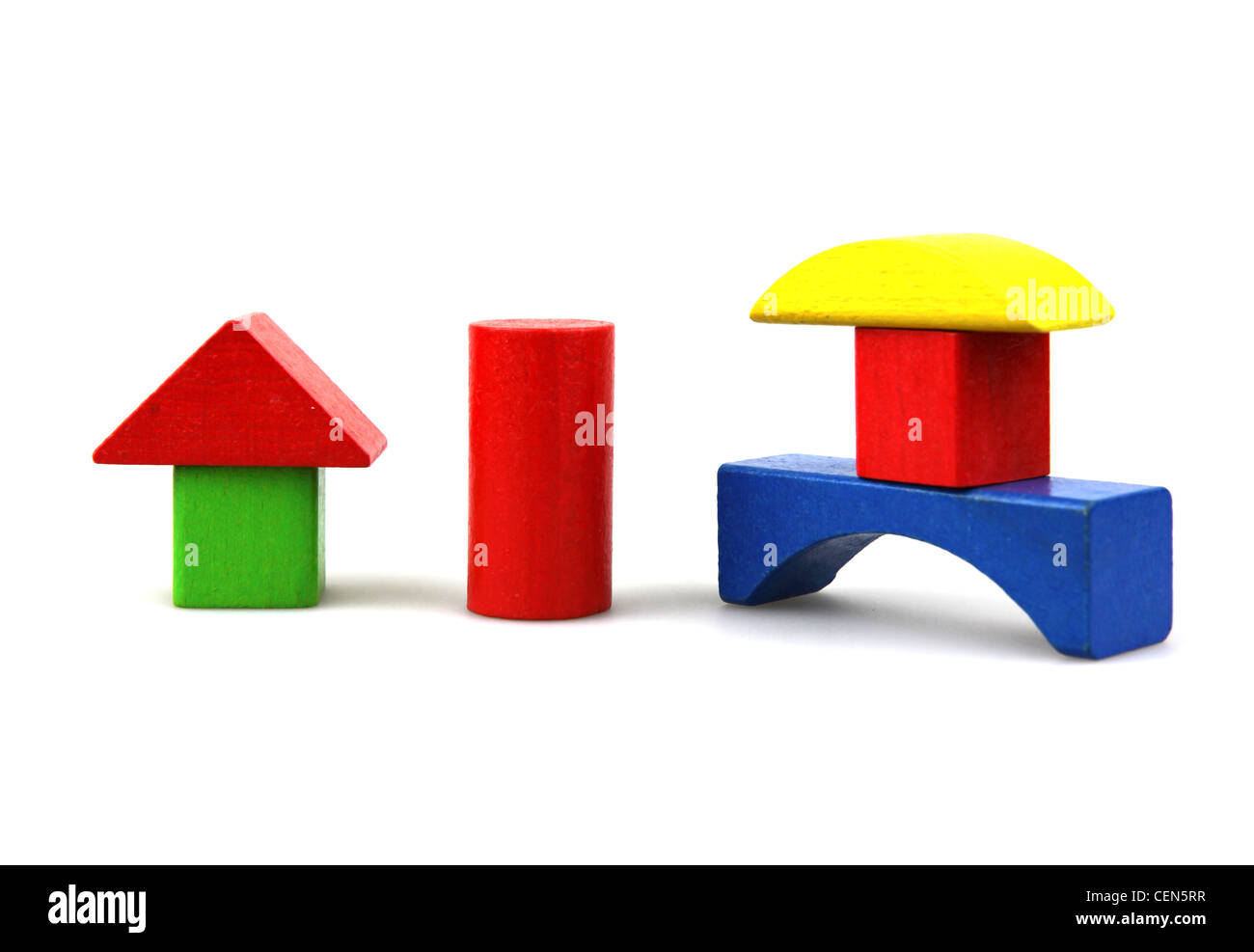 Three vertical buildings Cut Out Stock Images & Pictures - Alamy