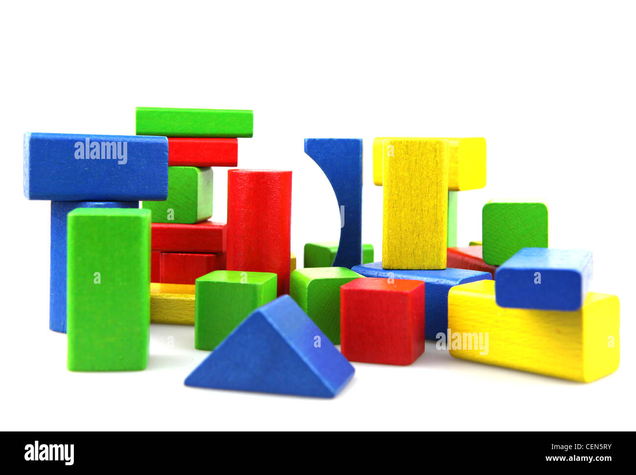 Three vertical buildings Cut Out Stock Images & Pictures - Alamy