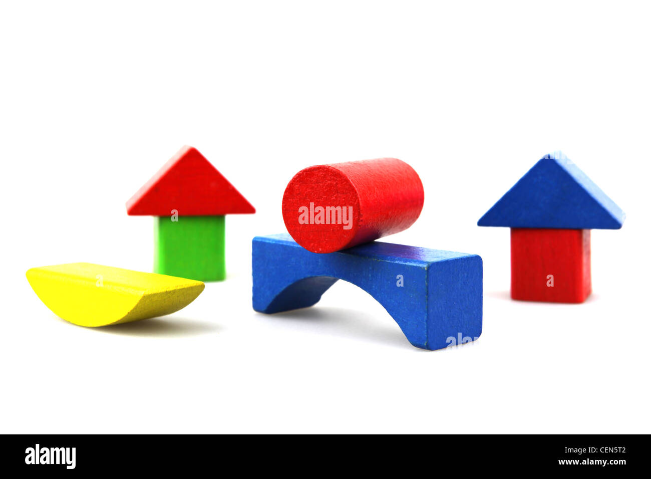 Three vertical buildings Cut Out Stock Images & Pictures - Alamy