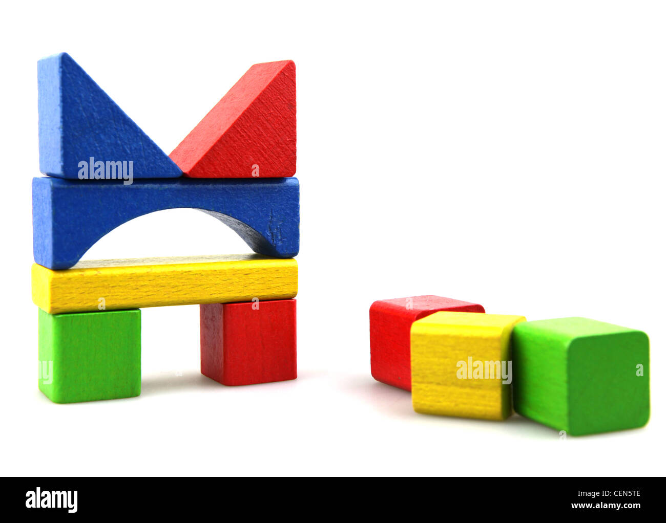 Three vertical buildings Cut Out Stock Images & Pictures - Alamy