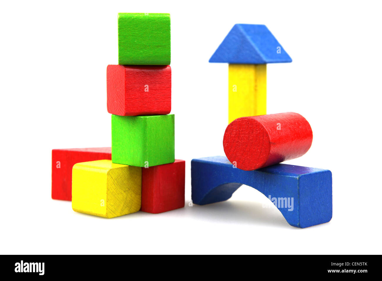 Three vertical buildings Cut Out Stock Images & Pictures - Alamy