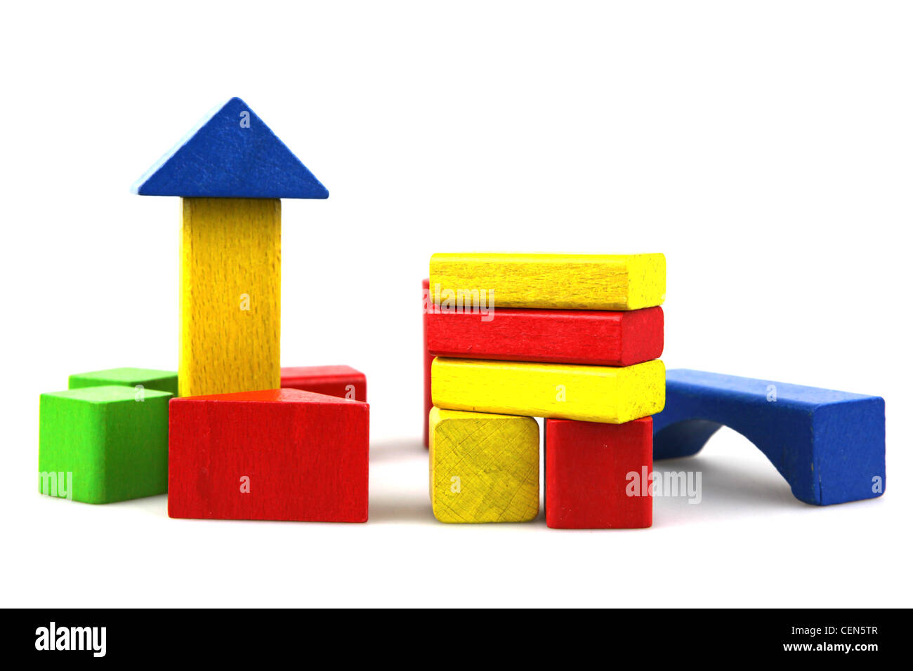 Three vertical buildings Cut Out Stock Images & Pictures - Alamy