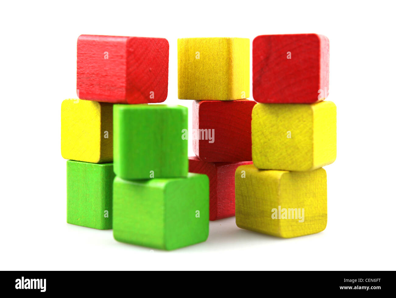 Three vertical buildings Cut Out Stock Images & Pictures - Alamy