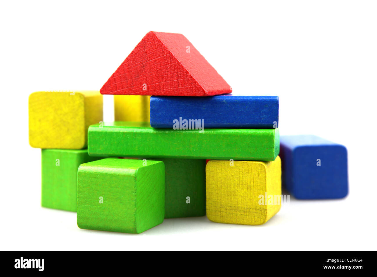 Three vertical buildings Cut Out Stock Images & Pictures - Alamy