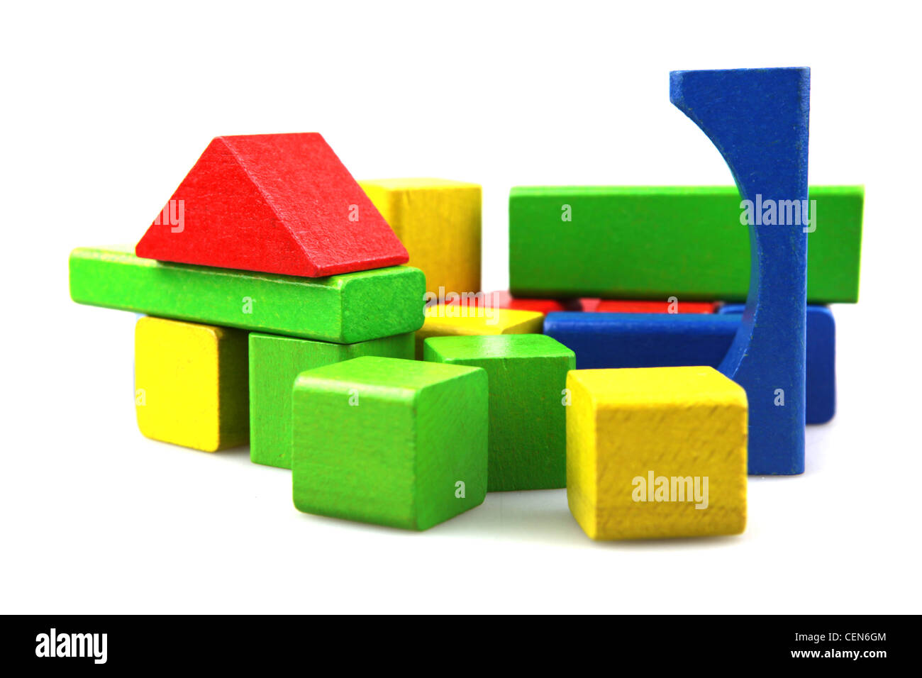 Three vertical buildings Cut Out Stock Images & Pictures - Alamy