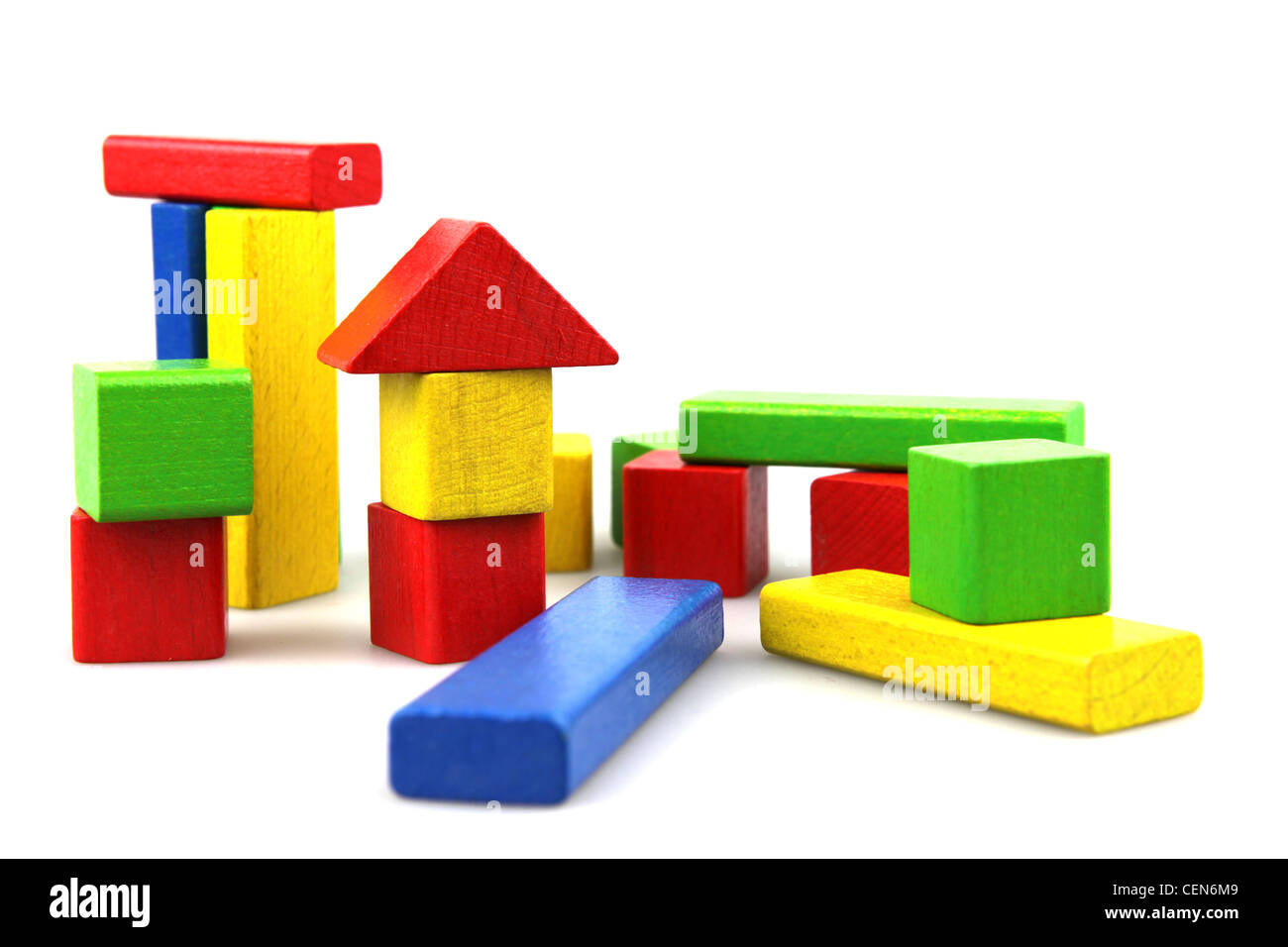 Three vertical buildings Cut Out Stock Images & Pictures - Alamy