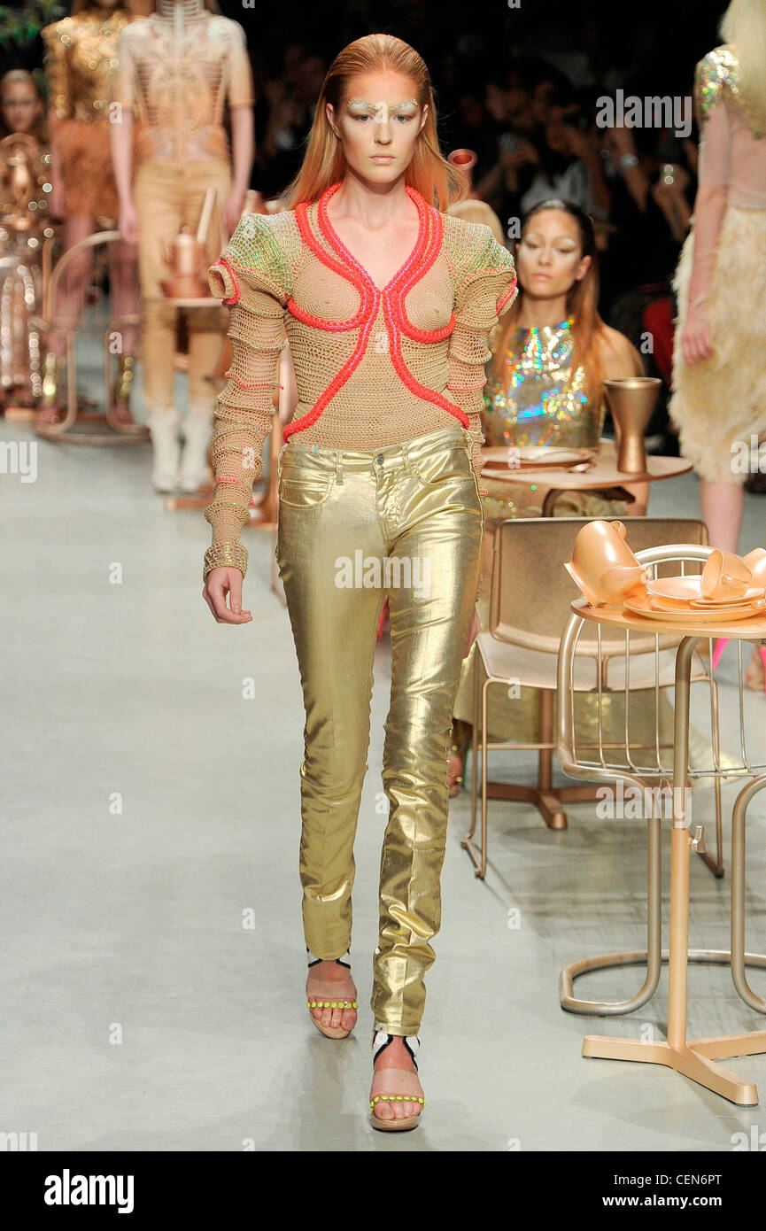 Manish Arora Paris Ready to WearSpringSummer 2012 Stock Photo - Alamy