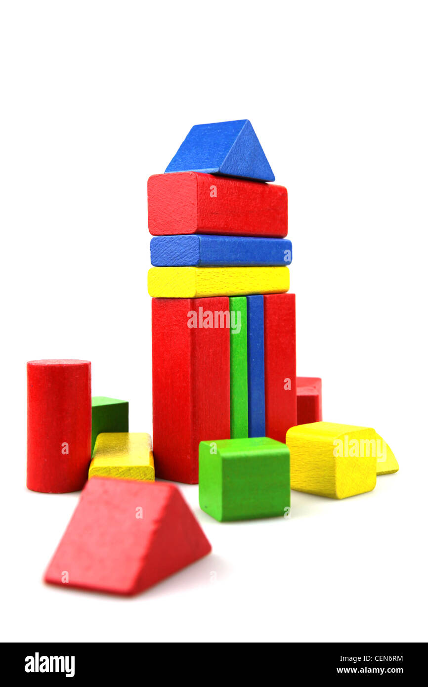 Three vertical buildings Cut Out Stock Images & Pictures - Alamy