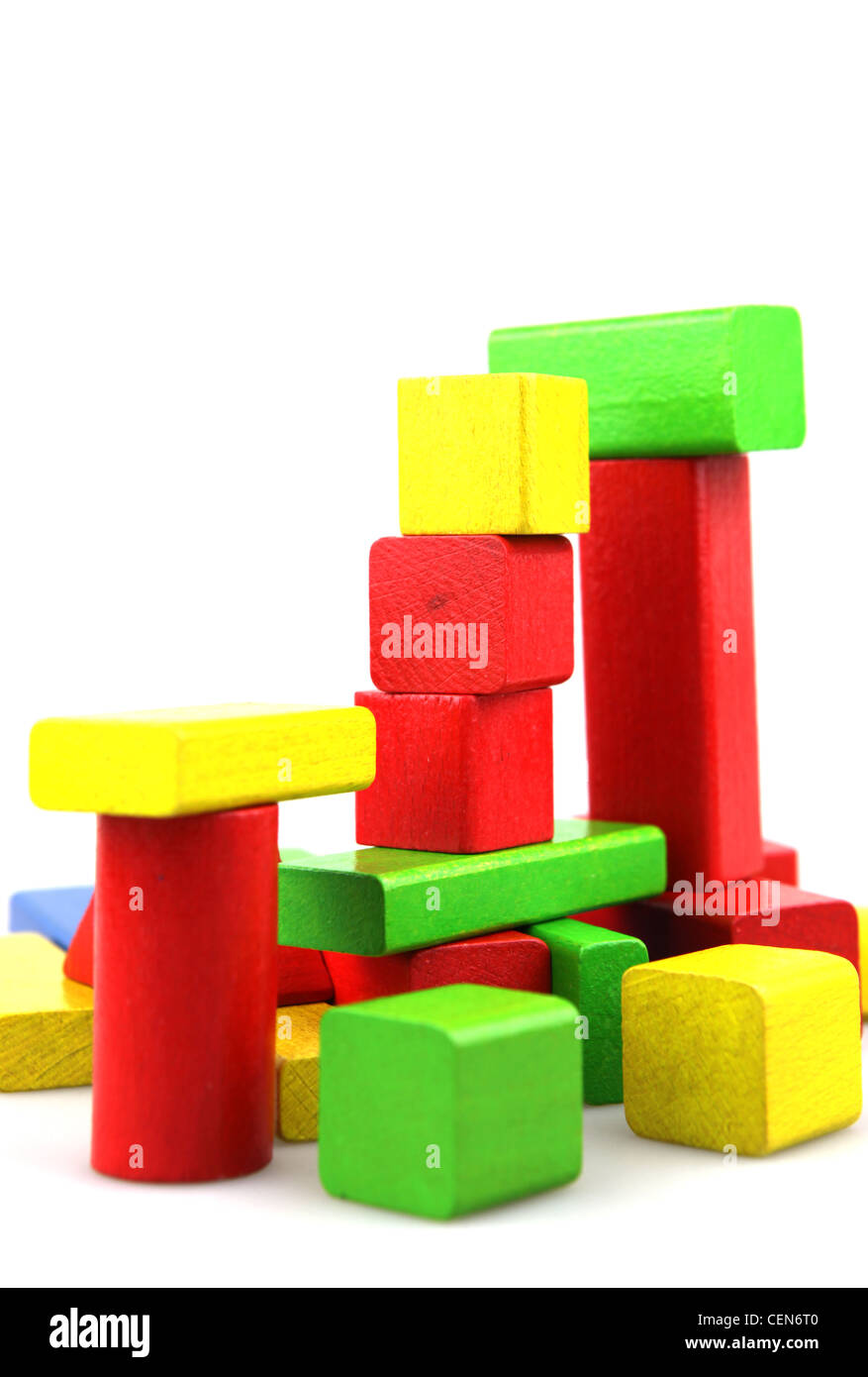 Three vertical buildings Cut Out Stock Images & Pictures - Alamy
