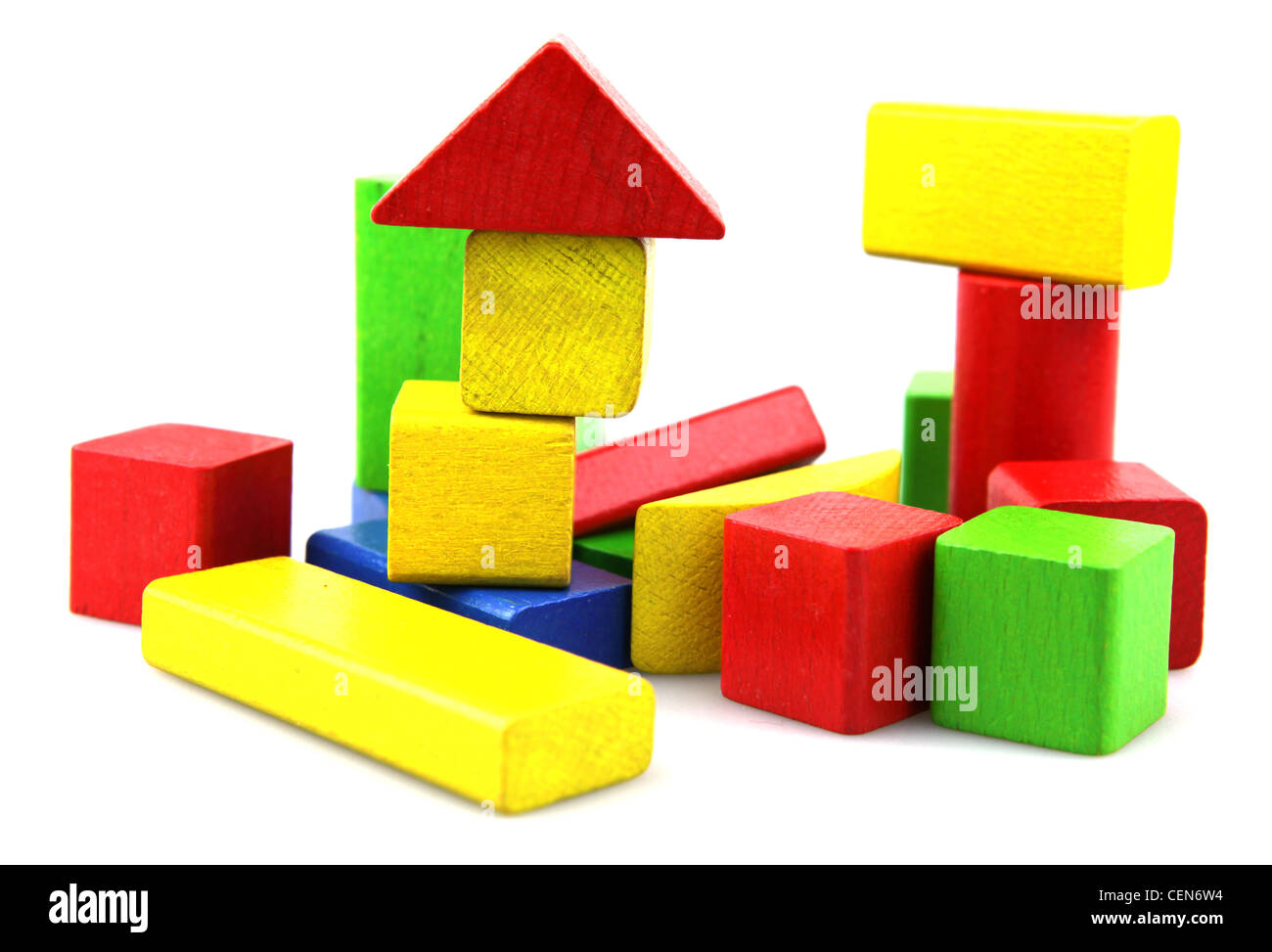 Three vertical buildings Cut Out Stock Images & Pictures - Alamy
