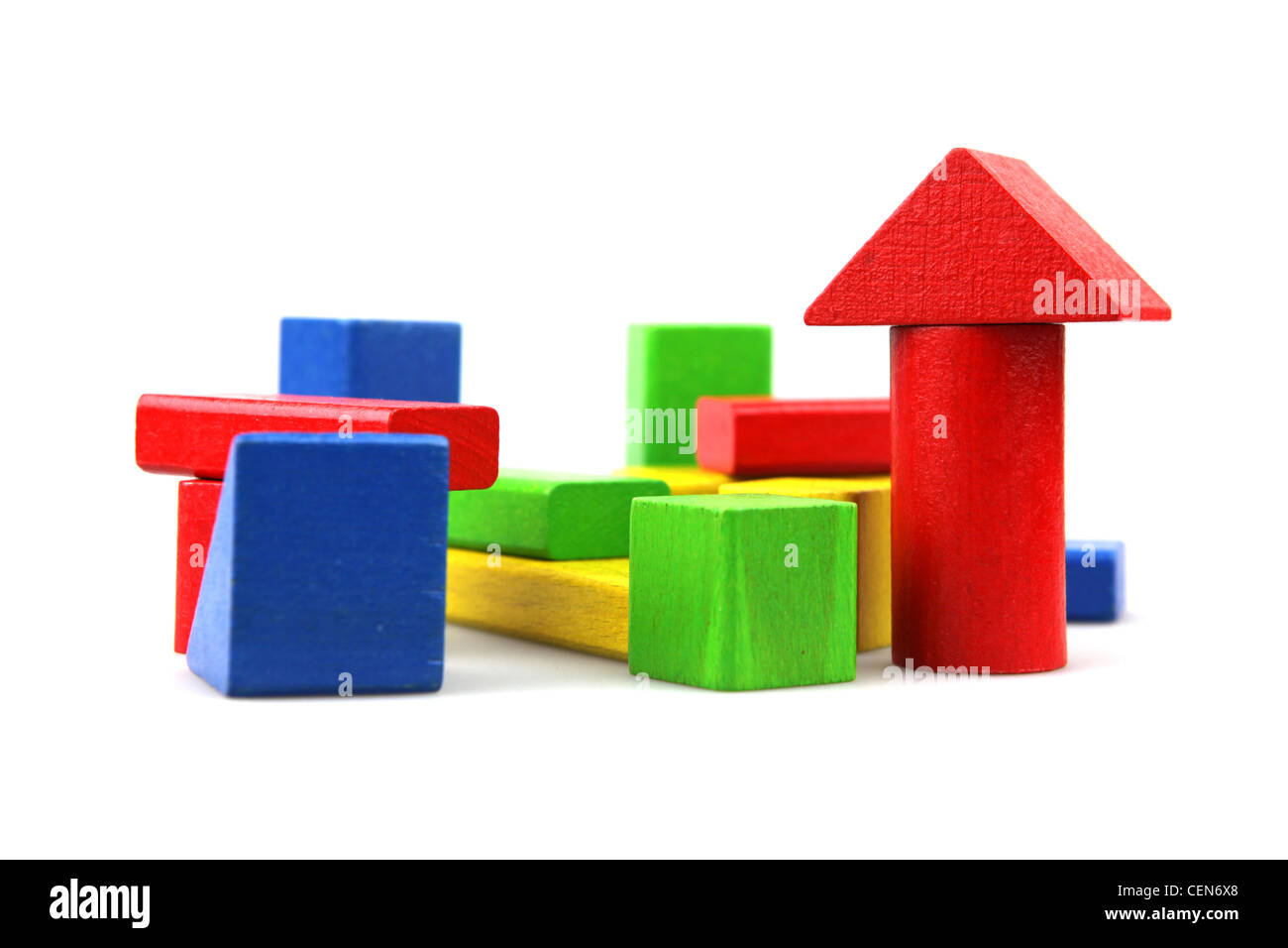 Three vertical buildings Cut Out Stock Images & Pictures - Alamy