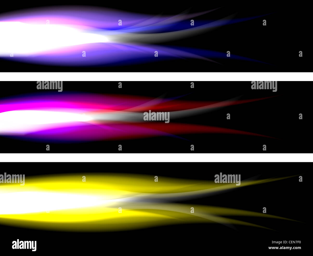 flames headers, abstract vector art illustration; image contains ...