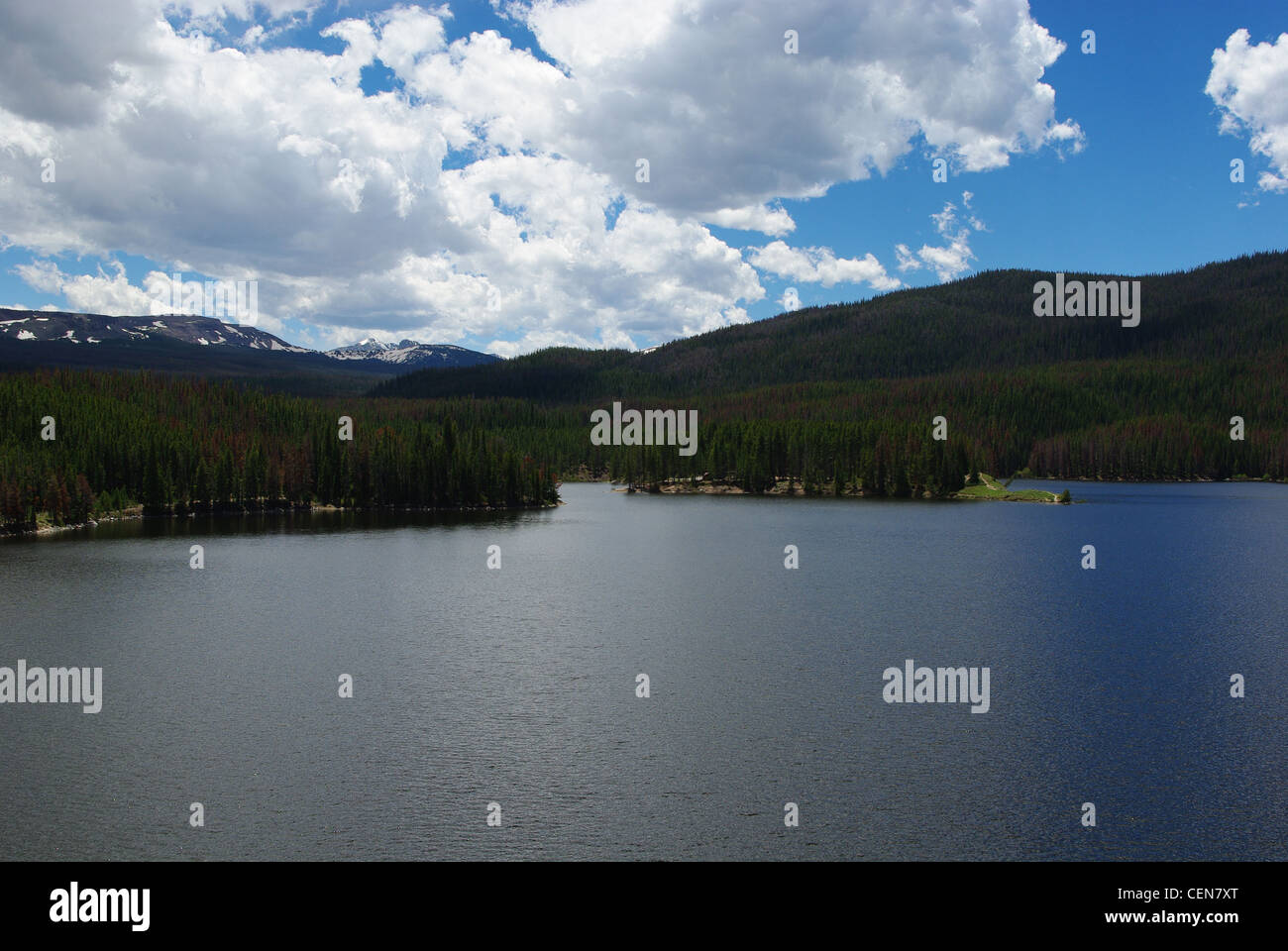 Chambers Lake, Rawah Wilderness, Colorado Stock Photo - Alamy