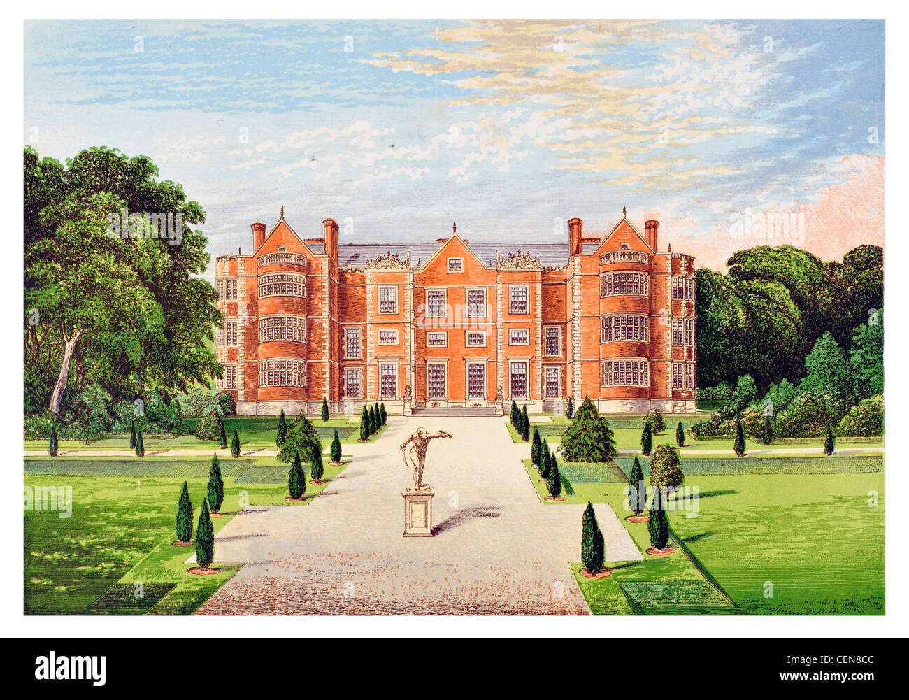 Manor home formal Cut Out Stock Images & Pictures - Alamy