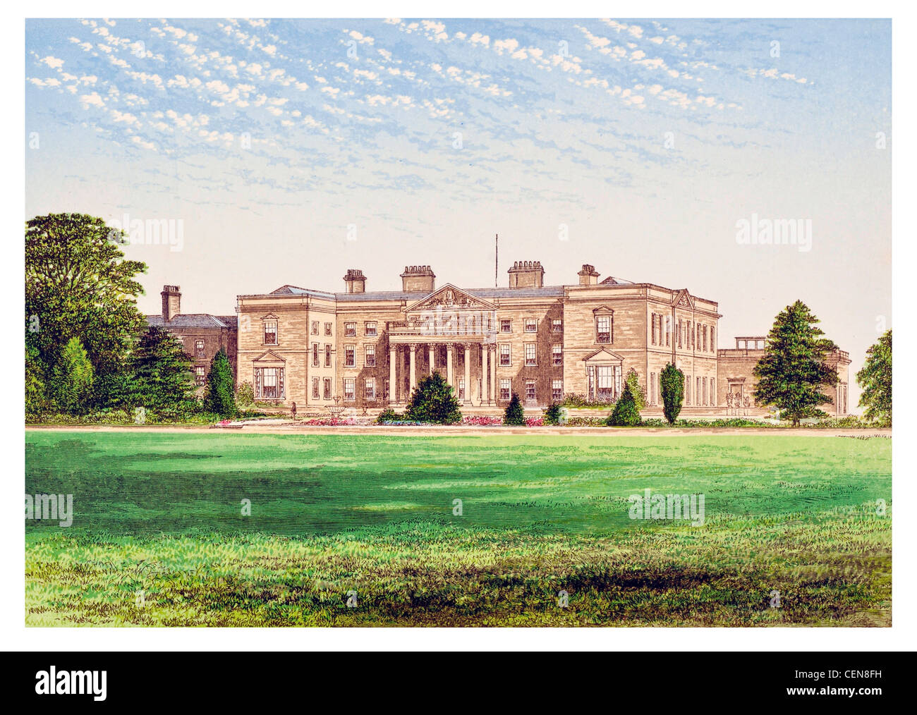 Copsal Hall Britain England UK Parkland Park Mansion Manor House ...