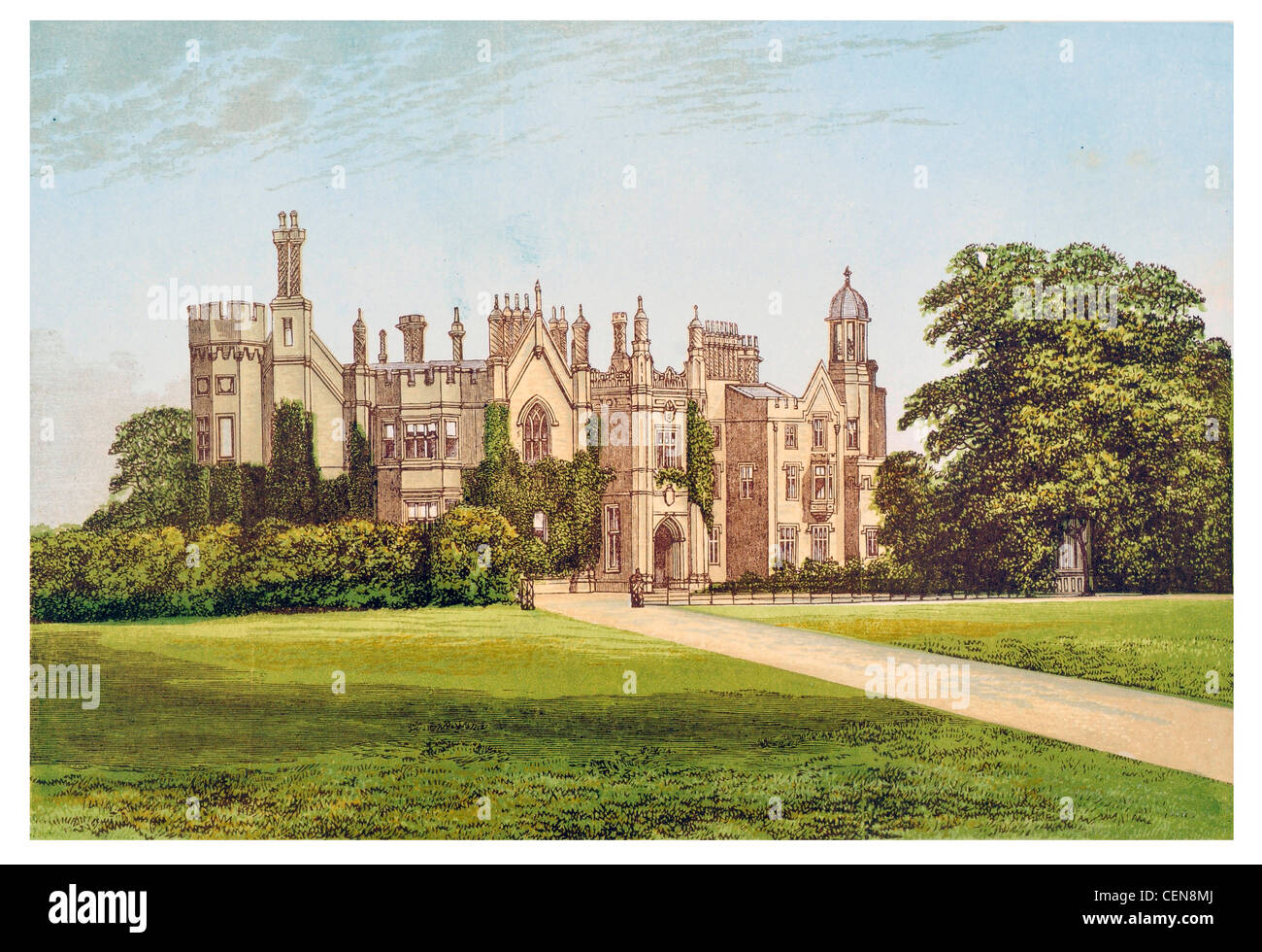 Danbury Palace Britain England UK Parkland Park Mansion Manor House ...