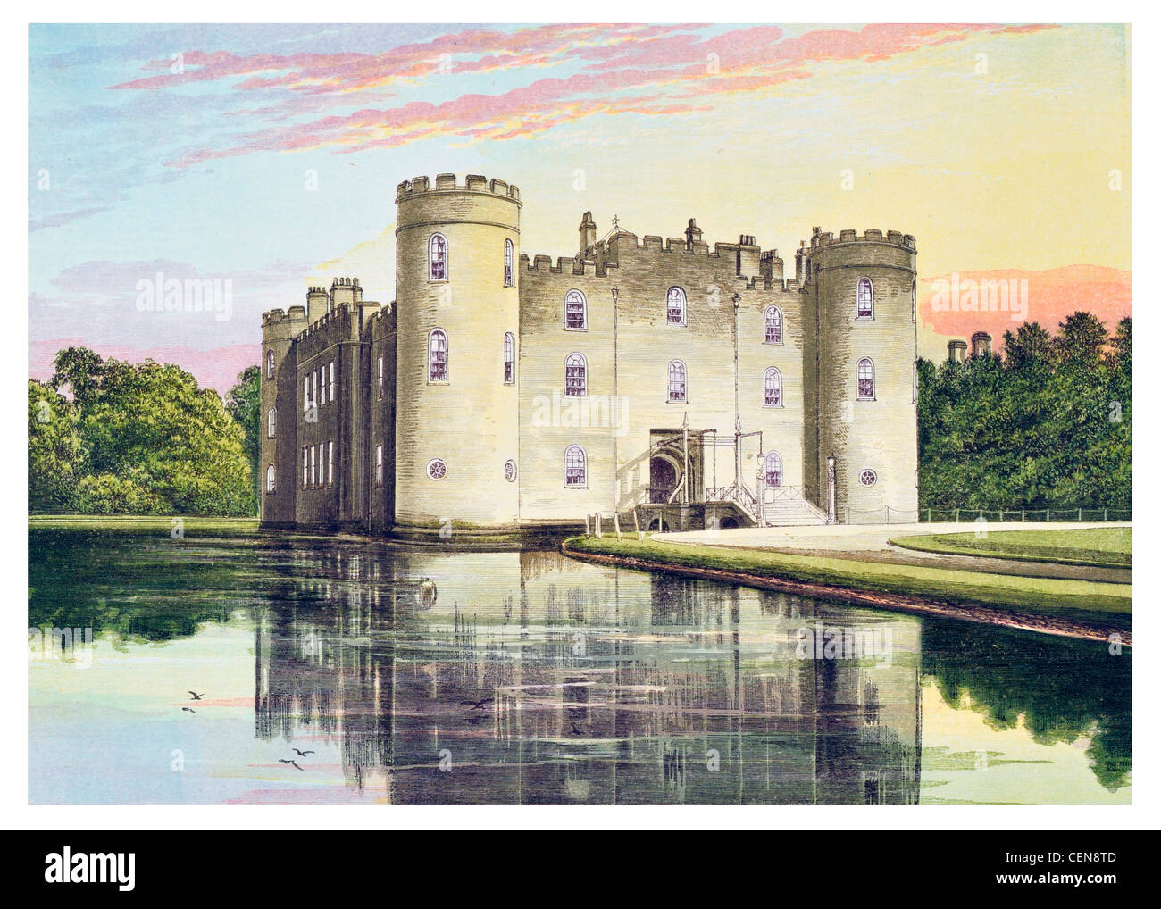 Shirburn Castle England Earl of Macclesfield George Parker 2nd Earl of ...