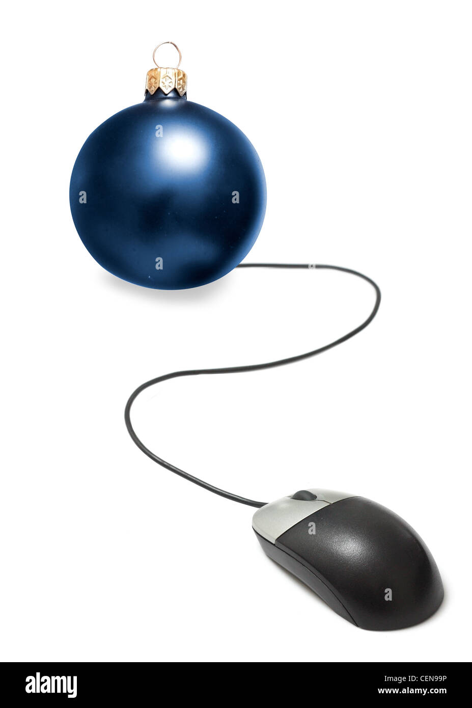 Christmas holiday online shopping Cut Out Stock Images & Pictures - Alamy