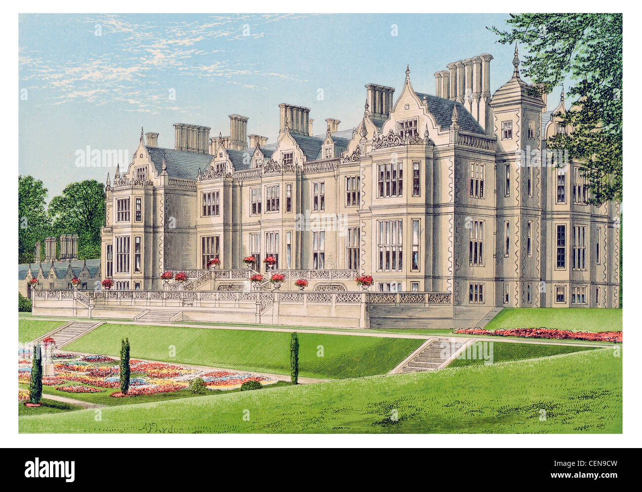 Dartrey Dartry House Castle Dawson Grove Dartry William Burn ...