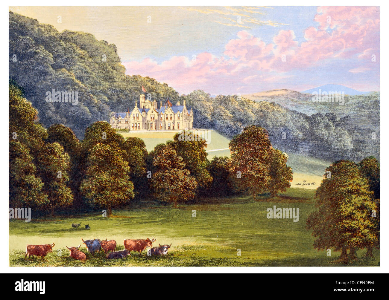 Philiphaugh House Estate Yarrow Water Scotland Mansion Manor Stately ...