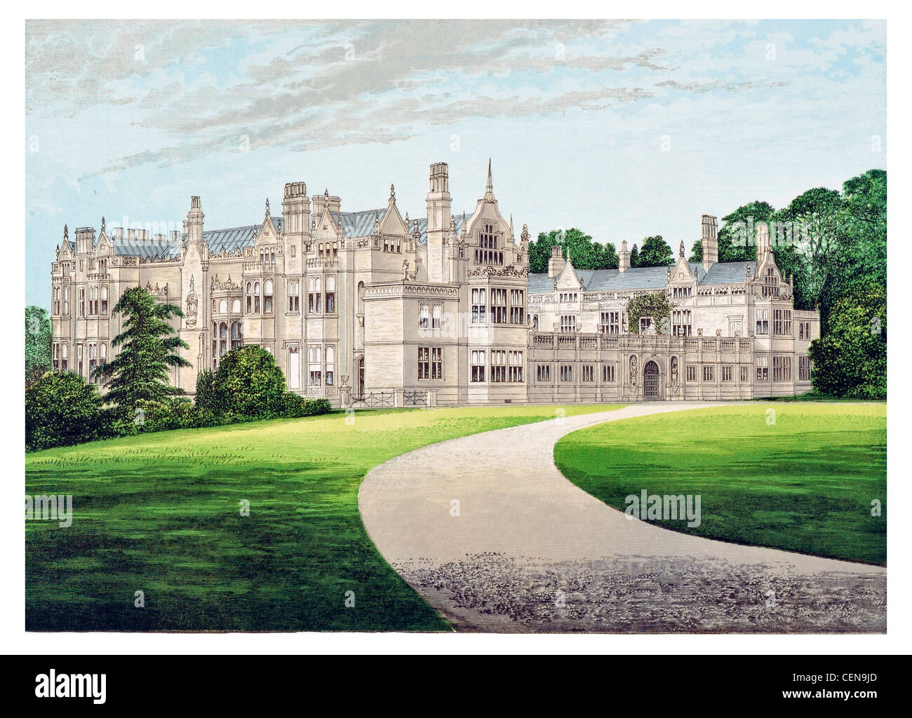 Rushton Hall Northamptonshire England UK Sir Thomas Tresham private ...