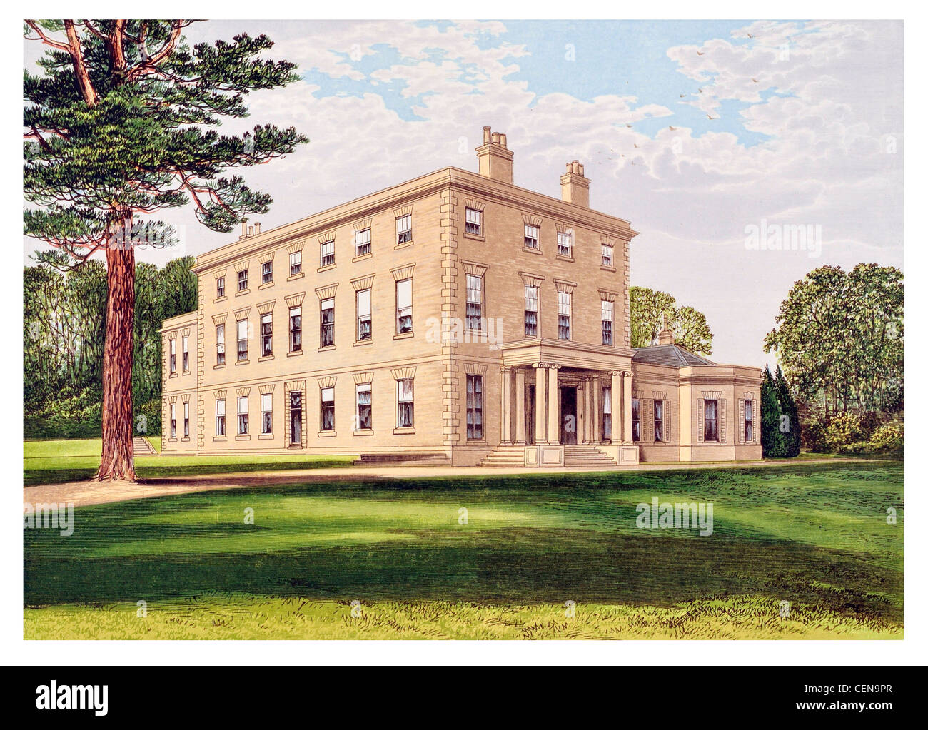 Carnanton Britain England UK Parkland Park Mansion Manor House Stately ...