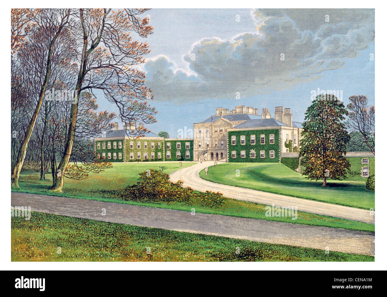 Haddo House Scottish stately home Tarves Aberdeenshire Scotland UK ...