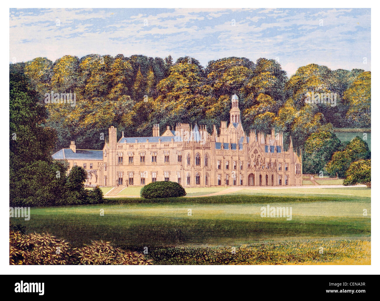 Shelton Abbey Prison Britain Ireland UK Parkland Park Mansion Manor ...