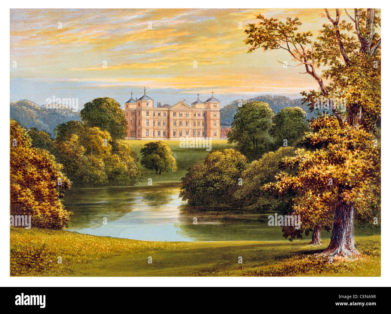 Kimberley Hall Britain England UK Parkland Park Mansion Manor House ...