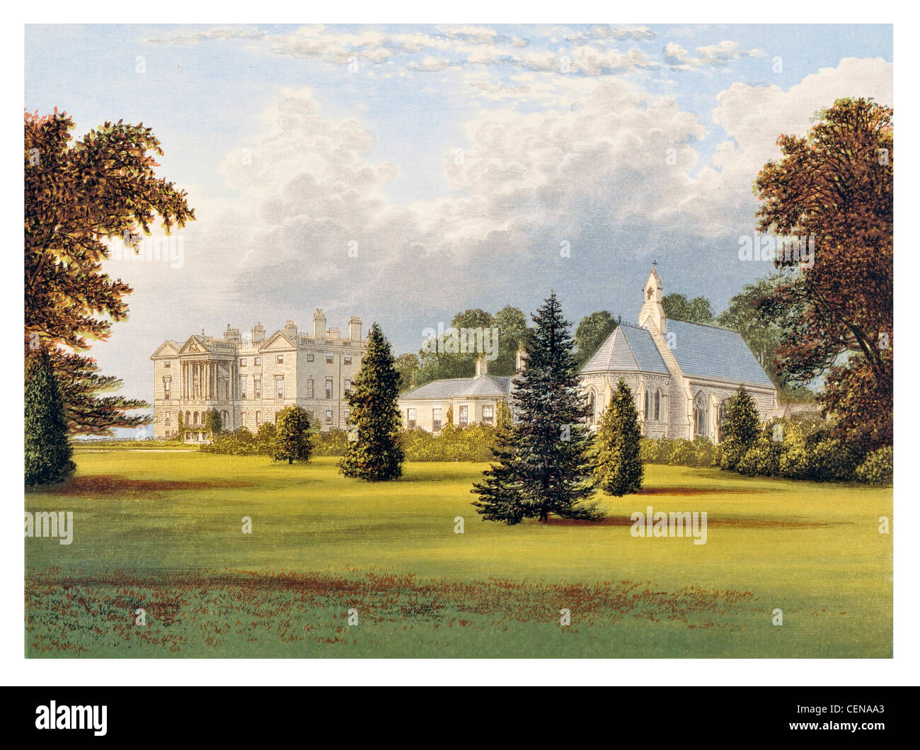 Sandbeck Park Britain England UK Parkland Park Mansion Manor House ...