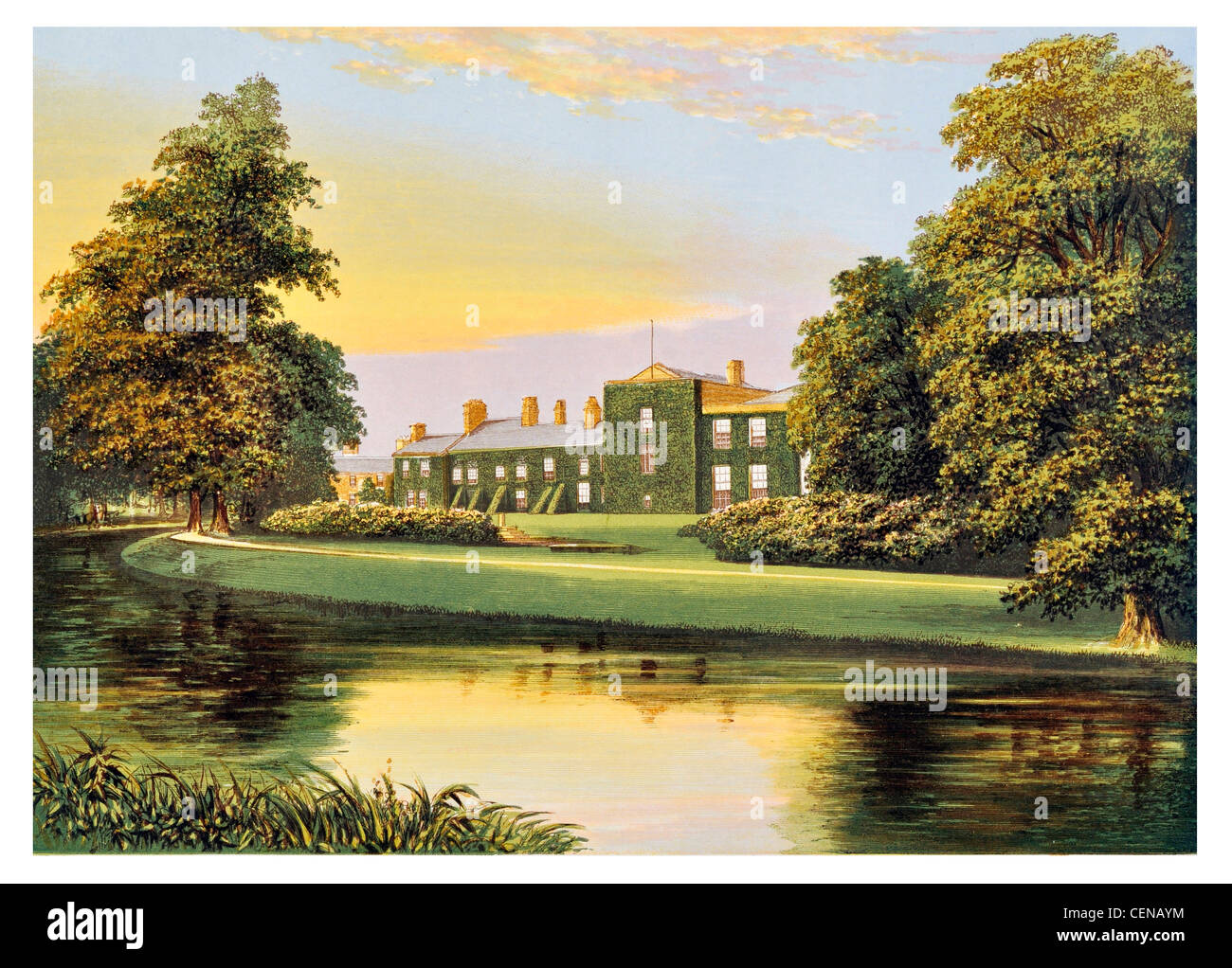 Netherhall Britain England UK Parkland Park Mansion Manor House Stately ...