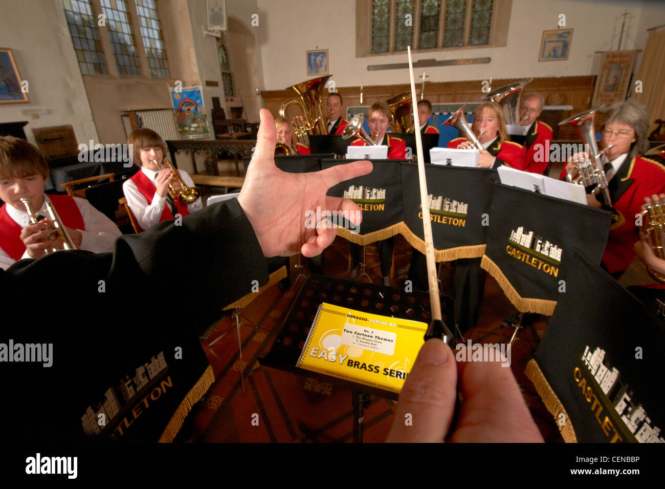 Brass band instruments hi-res stock photography and images - Alamy