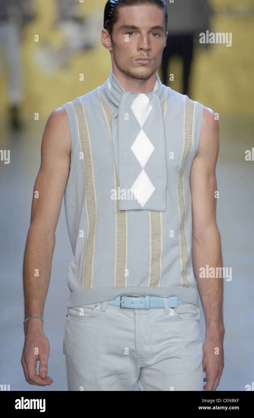 Male hair model slick hi-res stock photography and images - Alamy
