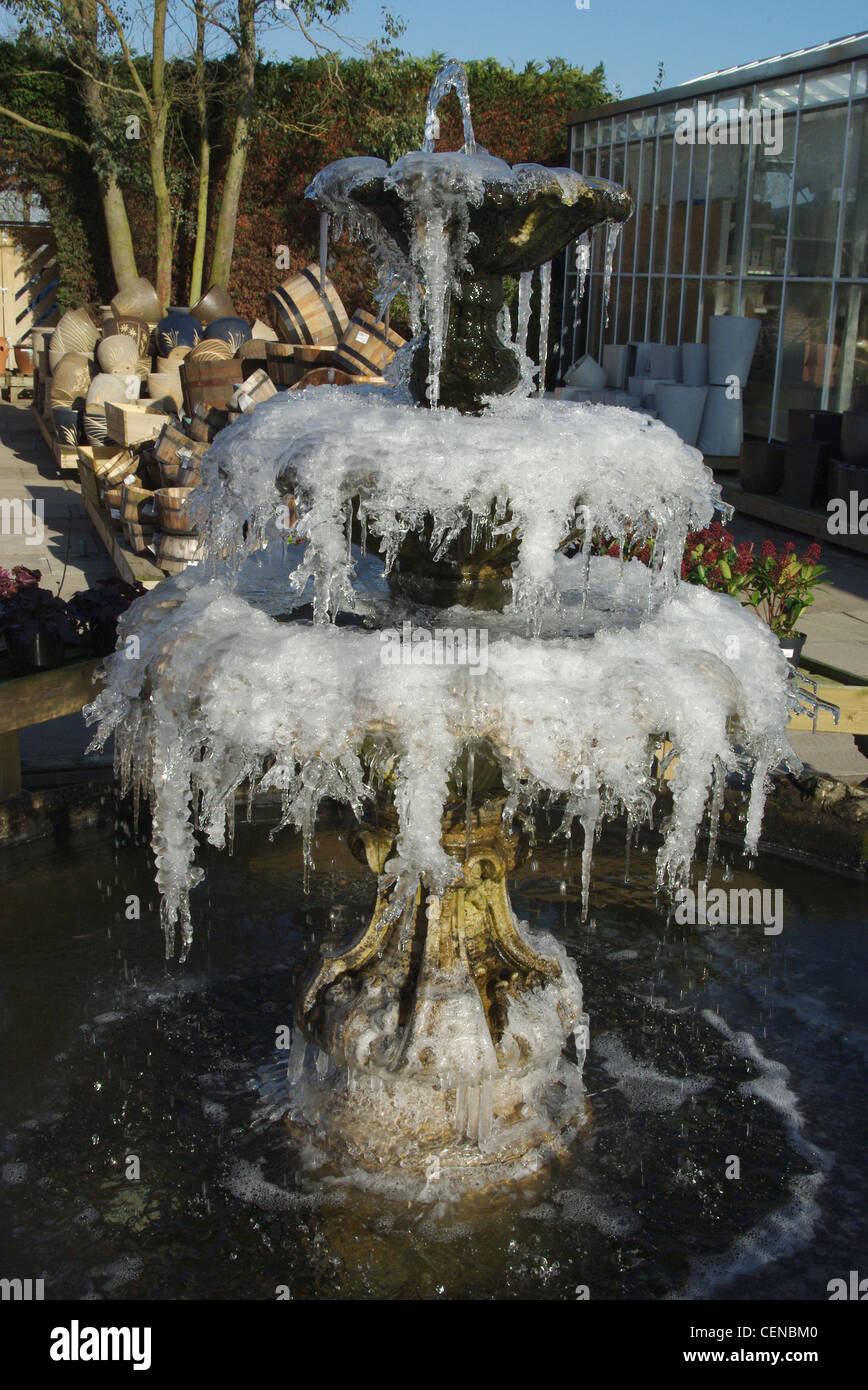 Frozen water fountain hi-res stock photography and images - Alamy