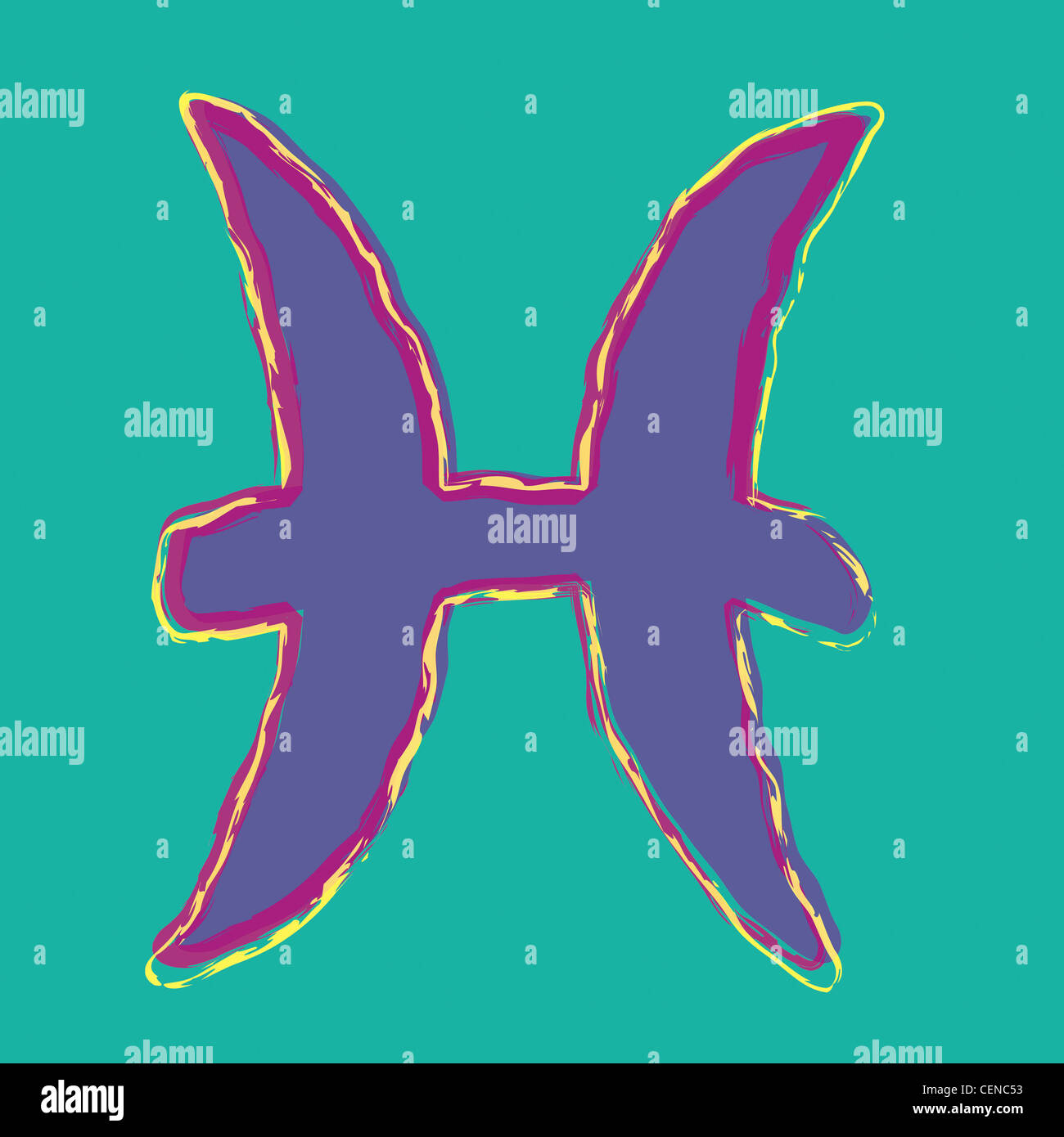 Pisces star sign hi-res stock photography and images - Alamy