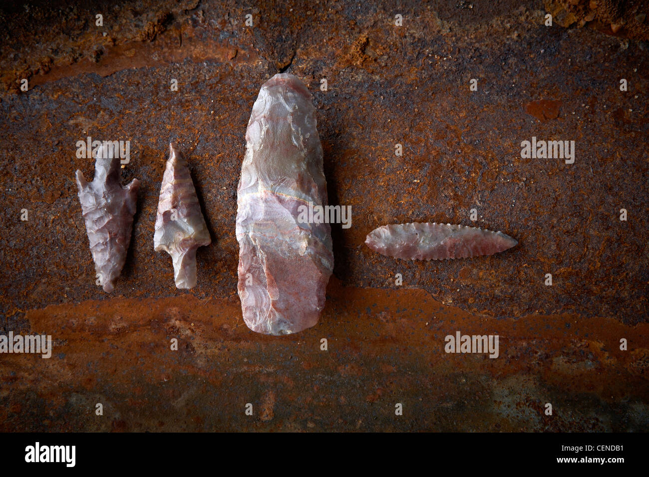Flint tools hi-res stock photography and images - Alamy